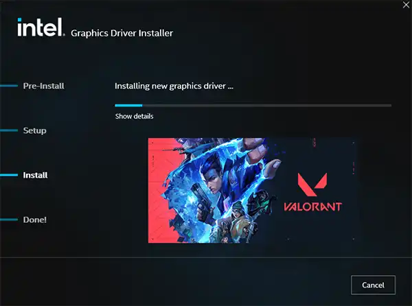 ดาวน์โหลด Intel Graphics Driver ไดร์เวอร์การ์ดจอออนบอร์ดของ Intel รุ่น ...