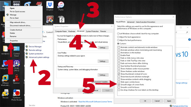ตัวหนังสือไม่ชัด เบลอ Windows 7, Windows 10 ทั้งภาษาไทย และภาษาอังกฤษ ...
