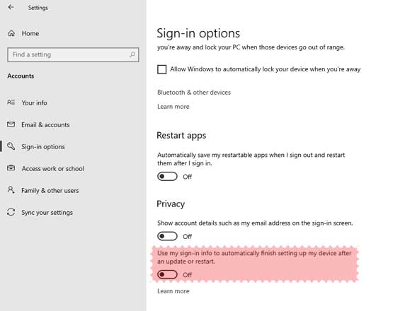Use-my-sign-in-info-to-automatically-finish-setting – MODIFY ...