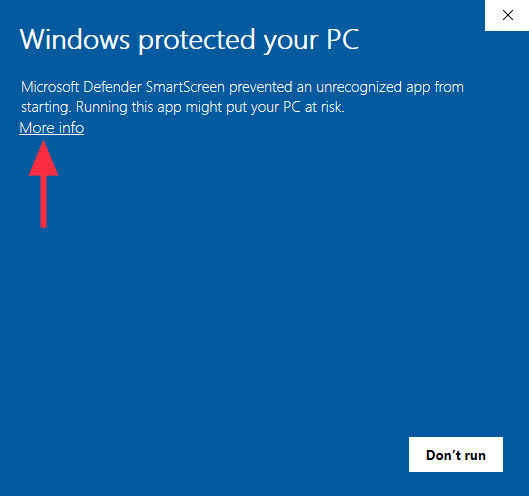 Windows 10 ติดตั้งโปรแกรมไม่ได้ขึ้น Windows Protected your PC – MODIFY ...
