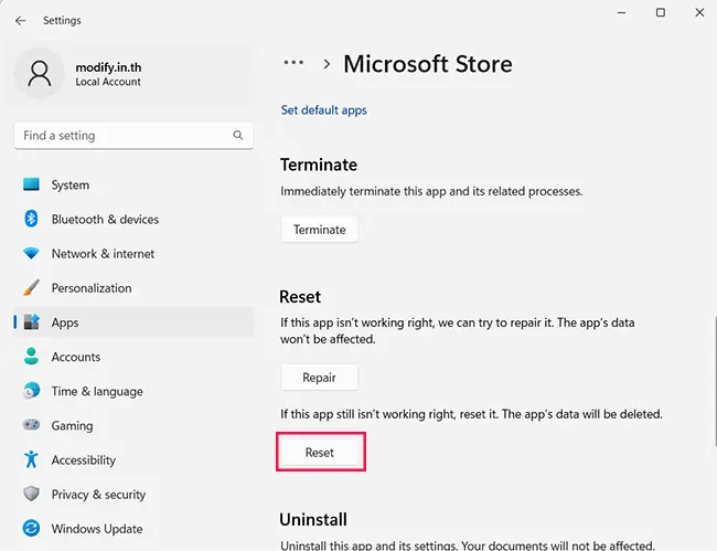 ดาวน์โหลดแอปจาก Microsoft Store ไม่ได้ แก้ไขอย่างไร – MODIFY ...
